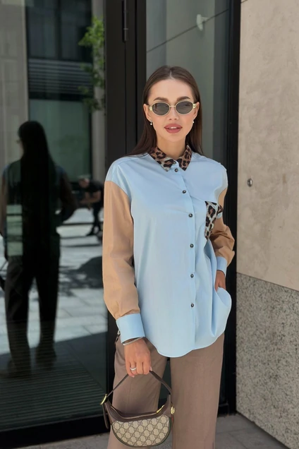 Блузка 2110-1 Kaloris купить в интернет магазине Велесмода